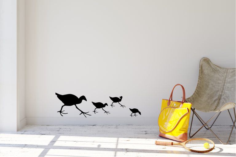 Wall Decal | NZ Art - Pukeko - Grafix Wall Art - New Zealand