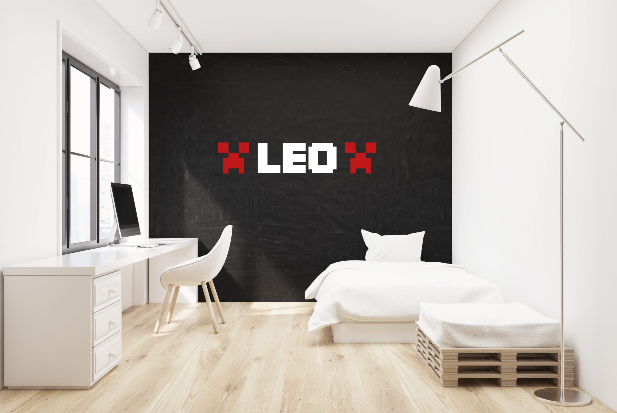 Wall Decal | Minecraft Name - Personalised - Grafix Wall Art - New Zealand