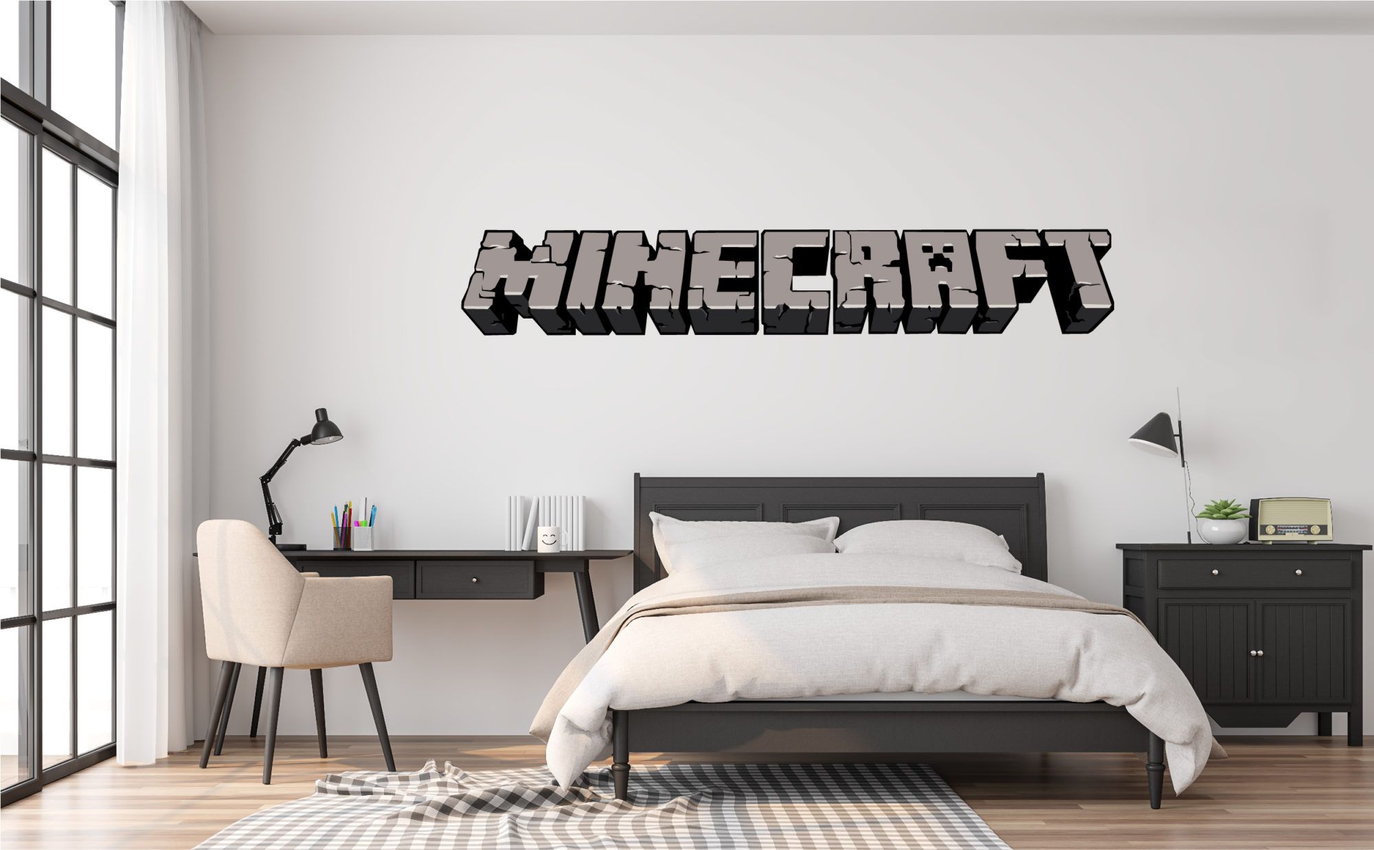 Wall Decals Minecraft at Cassandra Wasinger blog