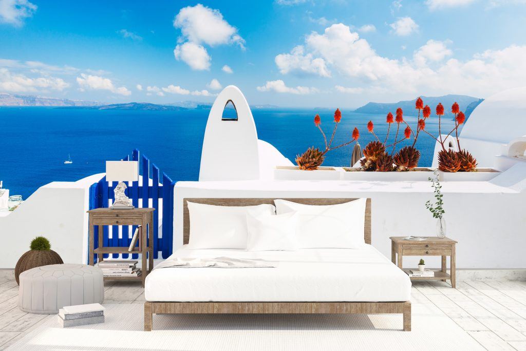 Wall Mural | Santorini - Grafix Wall Art