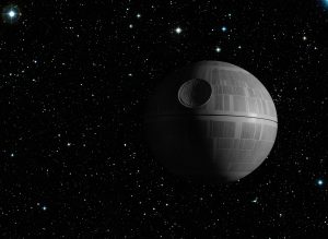 Wall Mural | Star Wars Death Star - Grafix Wall Art