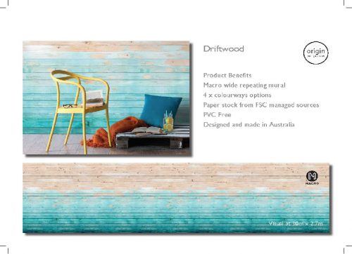 Wall Mural | Drift Wood - Grafix Wall Art