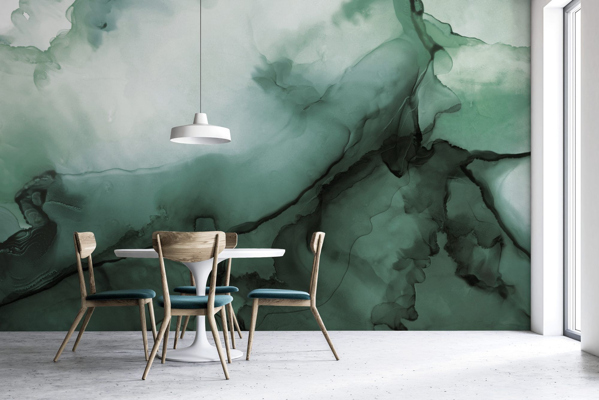 Wall Mural | Watercolour Wall - Grafix Wall Art