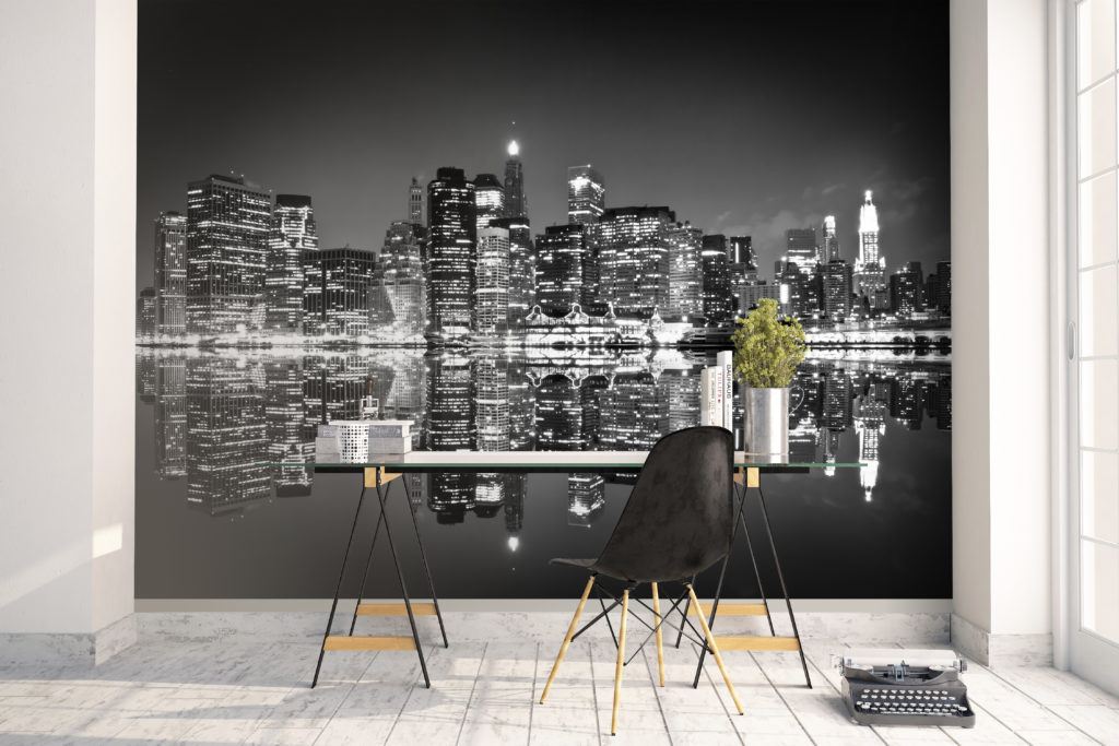 Wall Mural | Auckland by Night - Grafix Wall Art