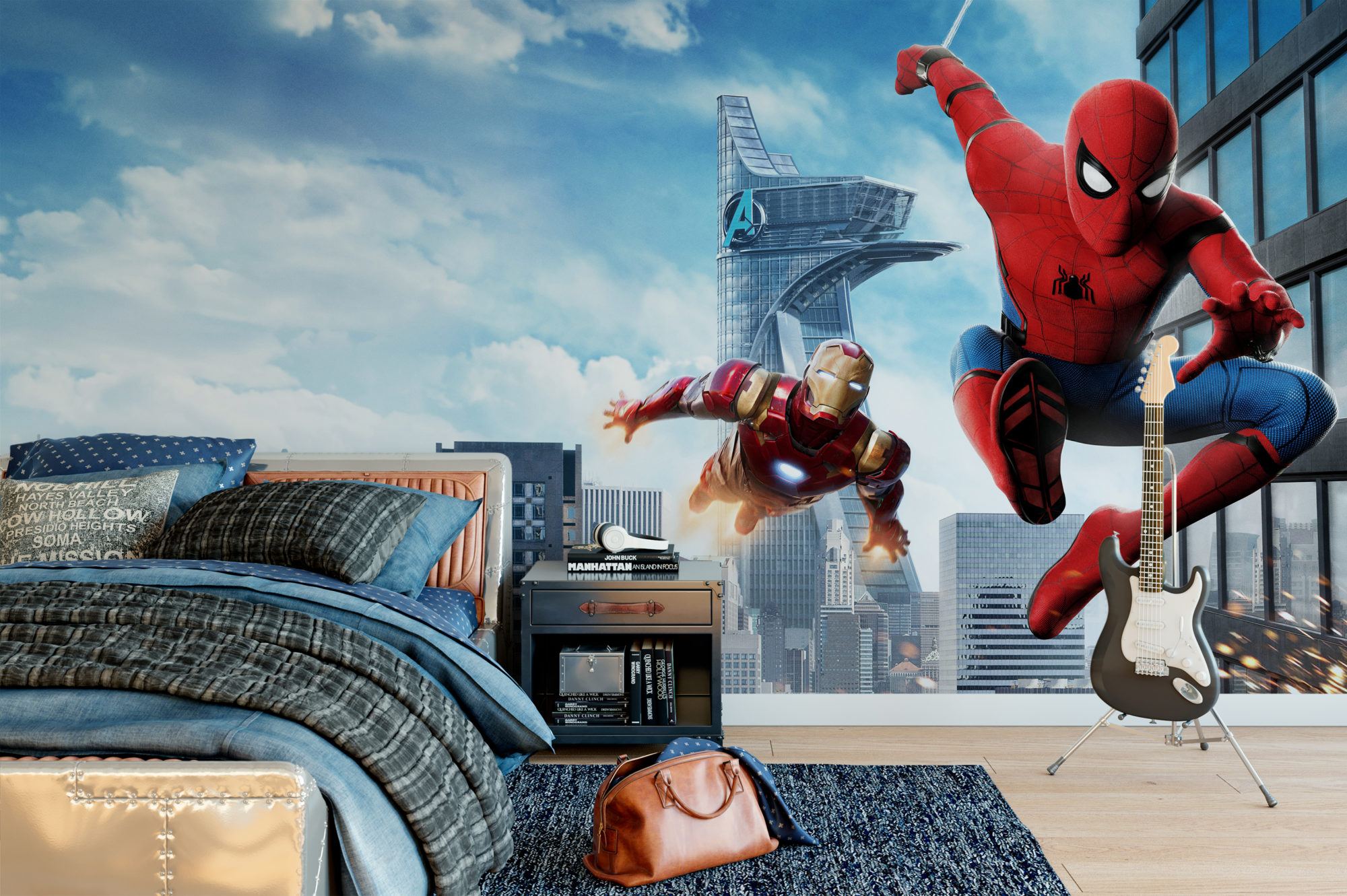 Wall Mural | Spiderman Homecoming - Grafix Wall Art