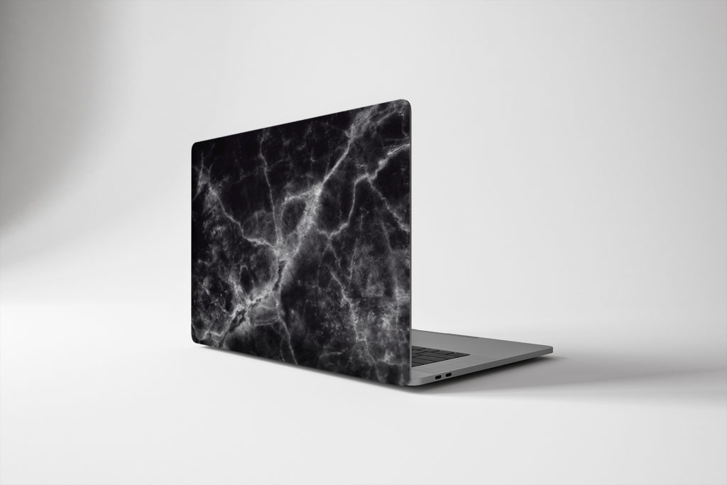 Laptop Skin | Black Marble?New Zealand Made?Grafix Wall Art