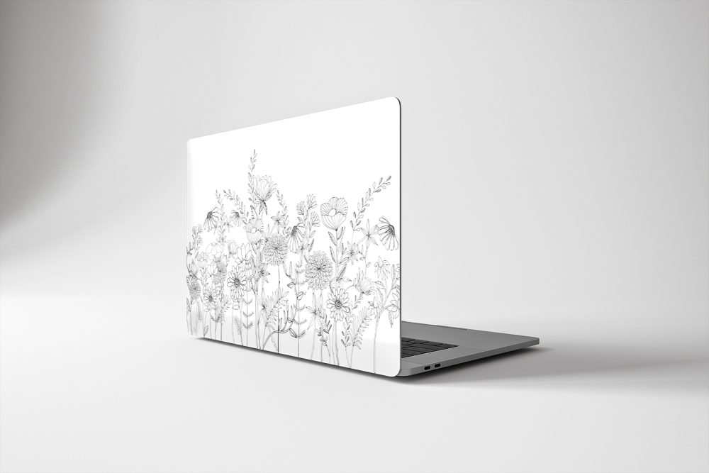 Field of Flowers Laptop Skin - New Zealand Made