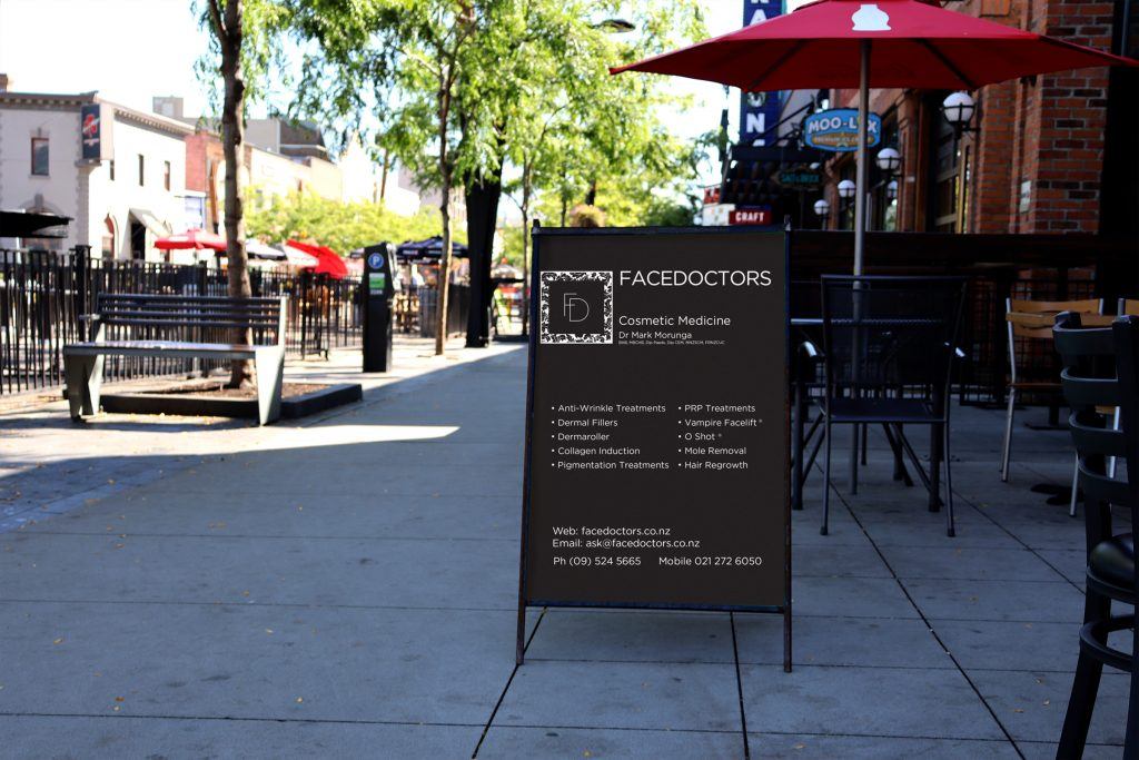 Footpath Signs - A-Frame Printed - Grafix Wall Art