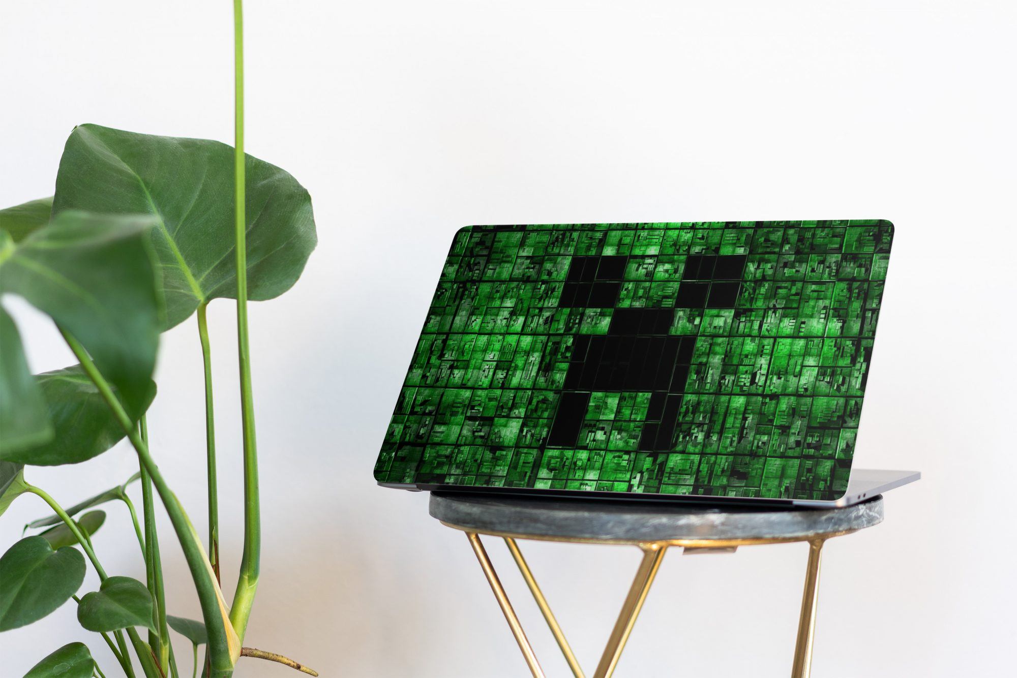 Laptop Skin | Minecraft Creeper - New Zealand Made - Grafix Wall Art