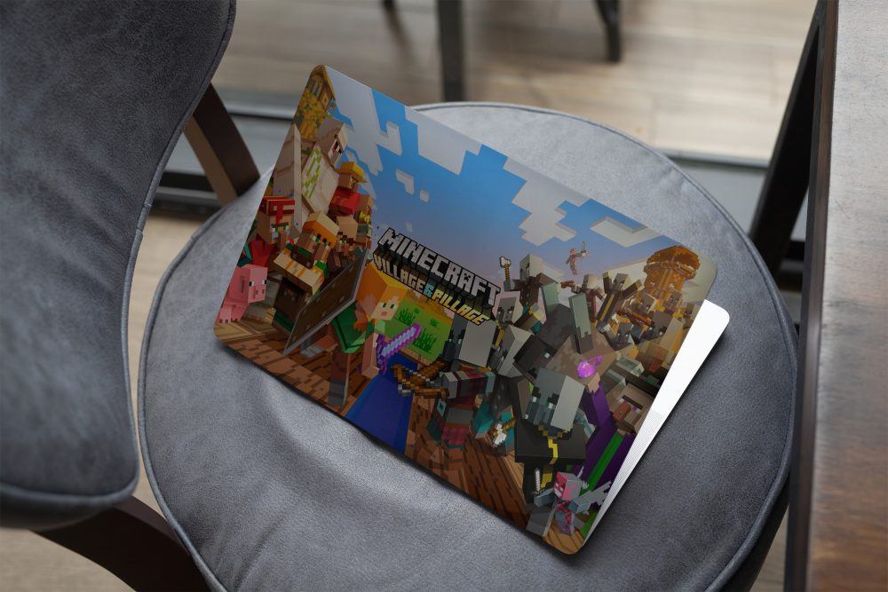 Laptop Skin | Minecraft Village and Pillage - Grafix Wall Art