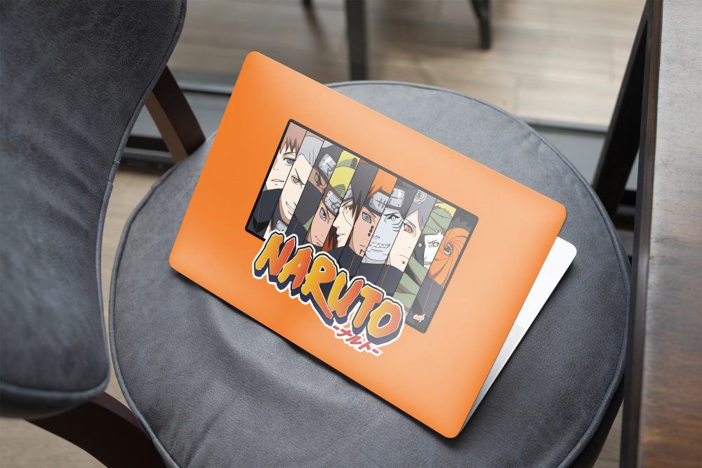 Laptop Skin | Naruto Characters - New Zealand Made - Grafix Wall Art