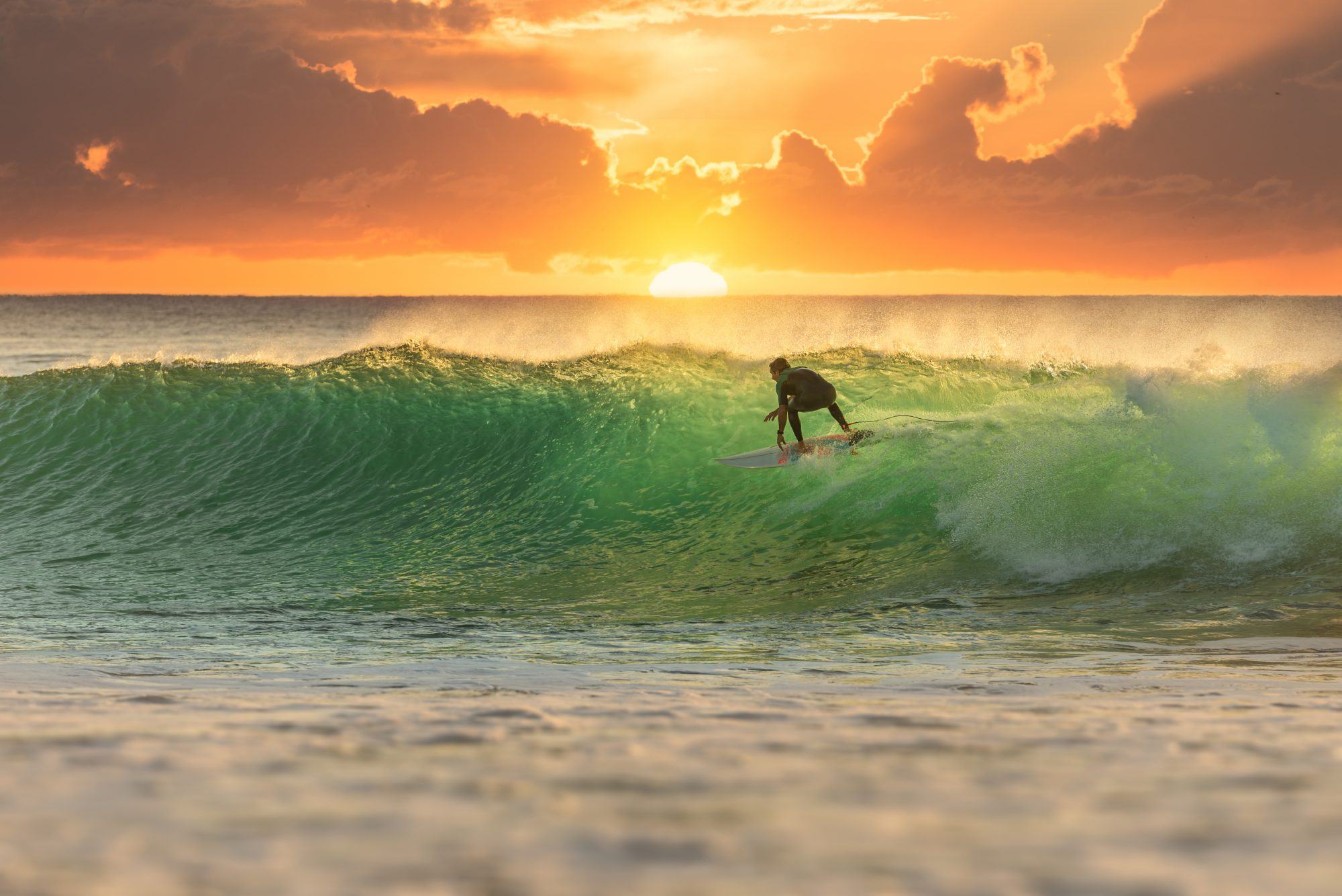 Wall Mural | Morning Surf - Grafix Wall Art