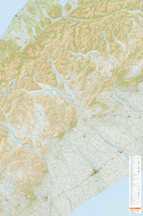 New Zealand Topographic Maps - Grafix Wall Art