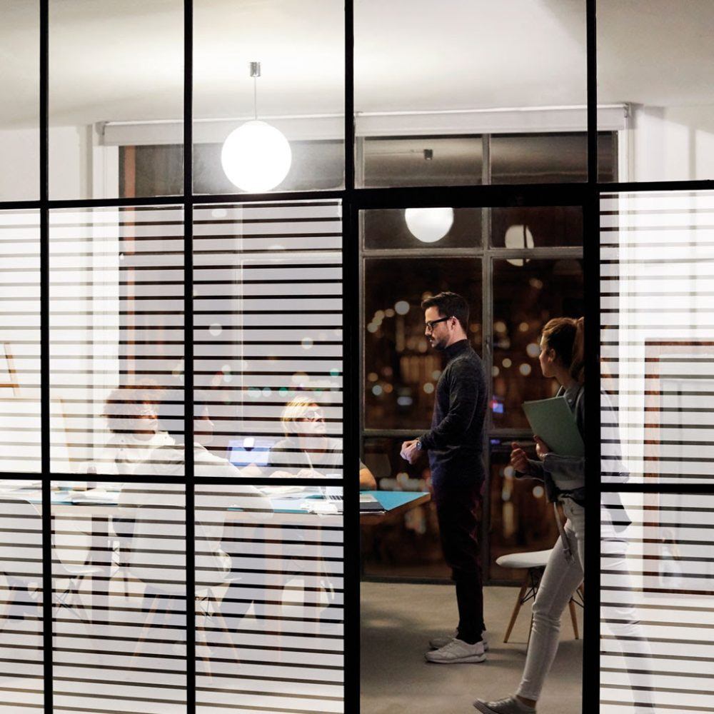 Privacy Window Film for Office & Business | Wall Art