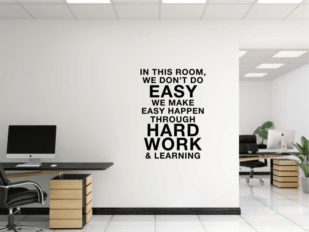 Office Decals | Grafix Wall Art