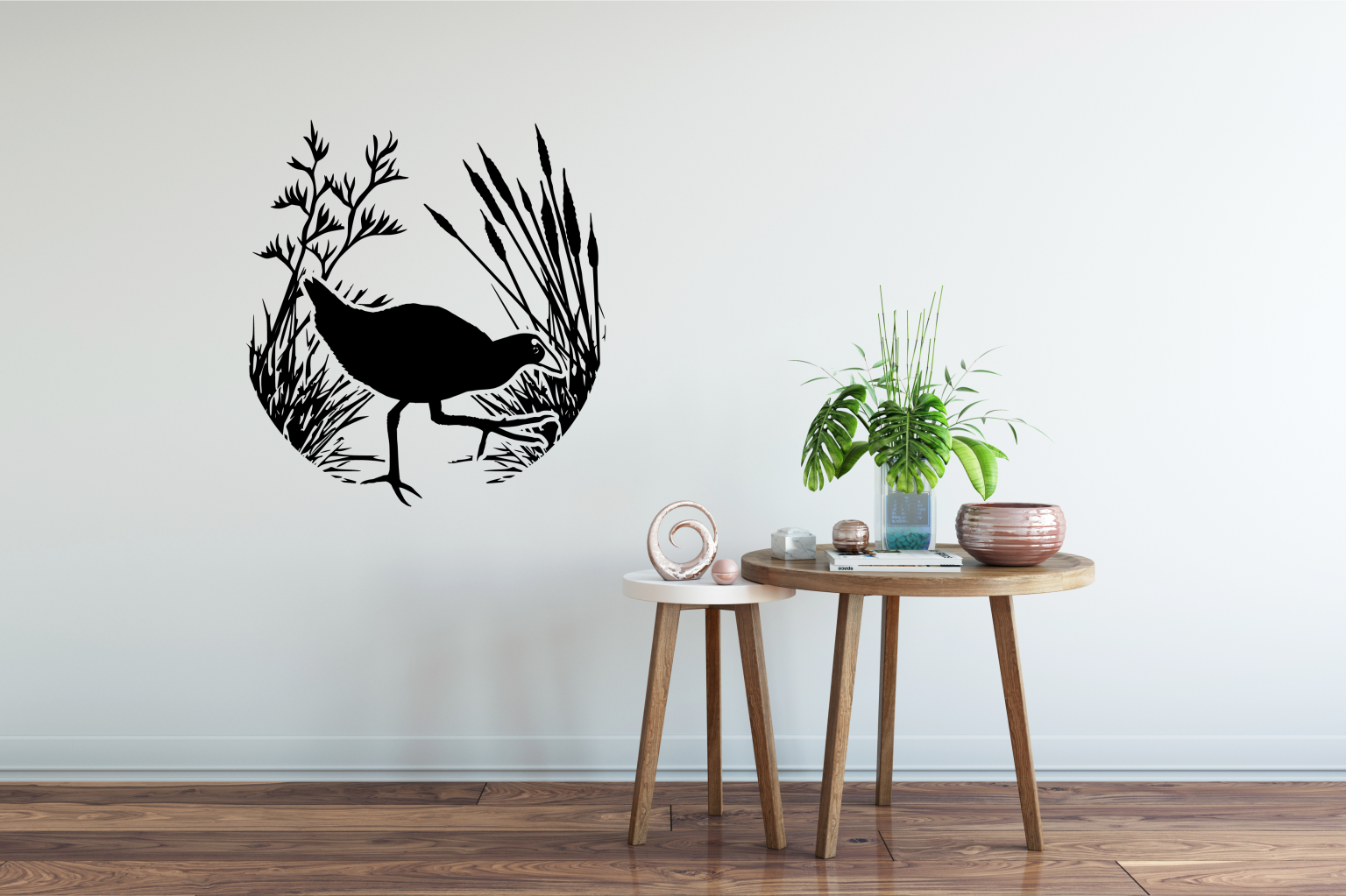 Wall Decal | Pukeko in swamp - Grafix Wall Art