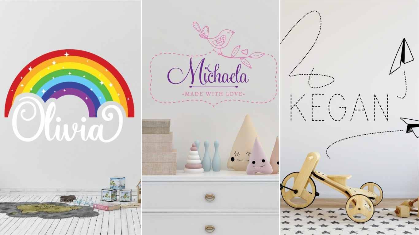 5 Cool Ideas to Customize Your Wall with Personalized Wall Decals ...