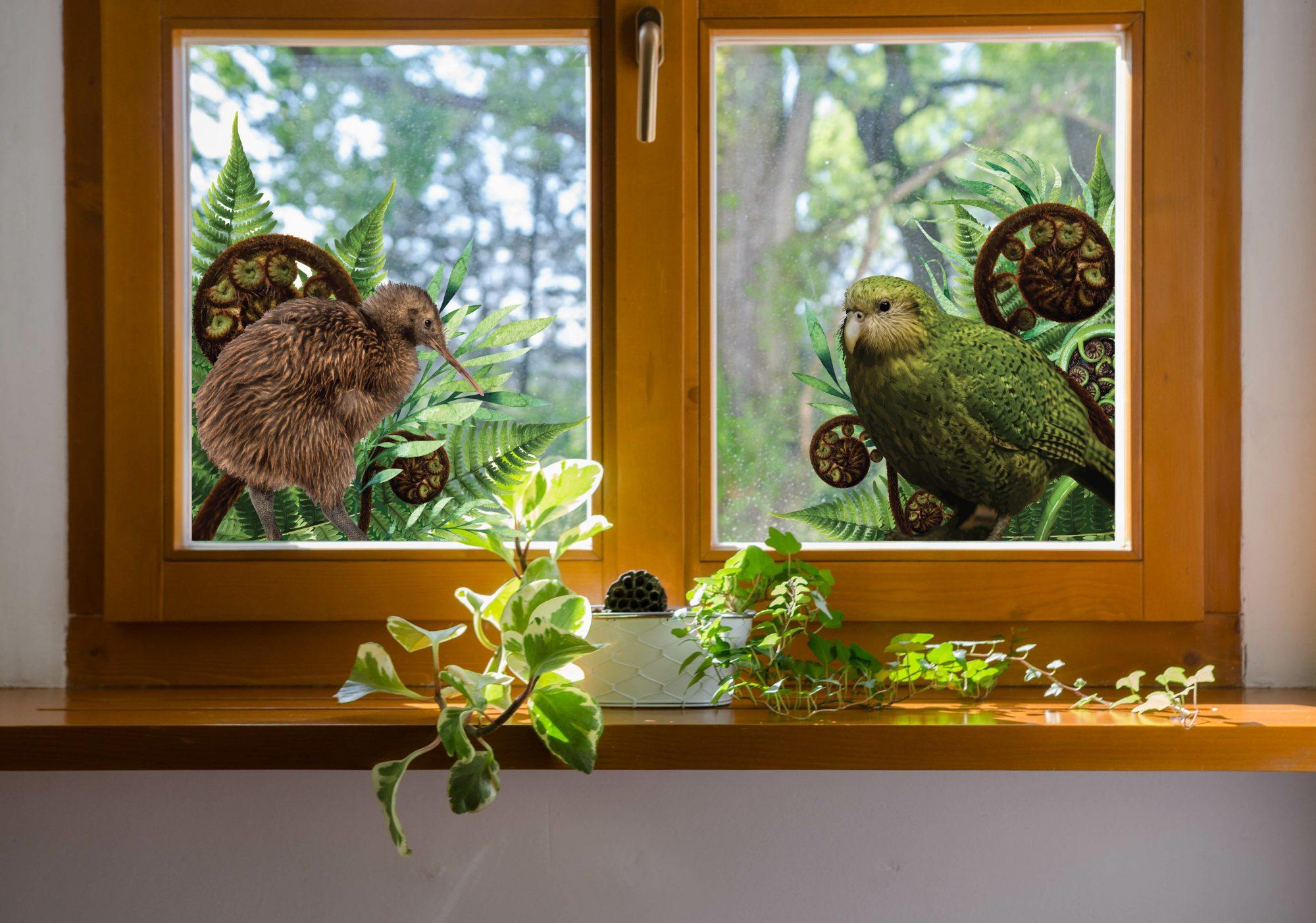 Our Green Treasure - Ultra Clear vinyl window - Grafix Wall Art