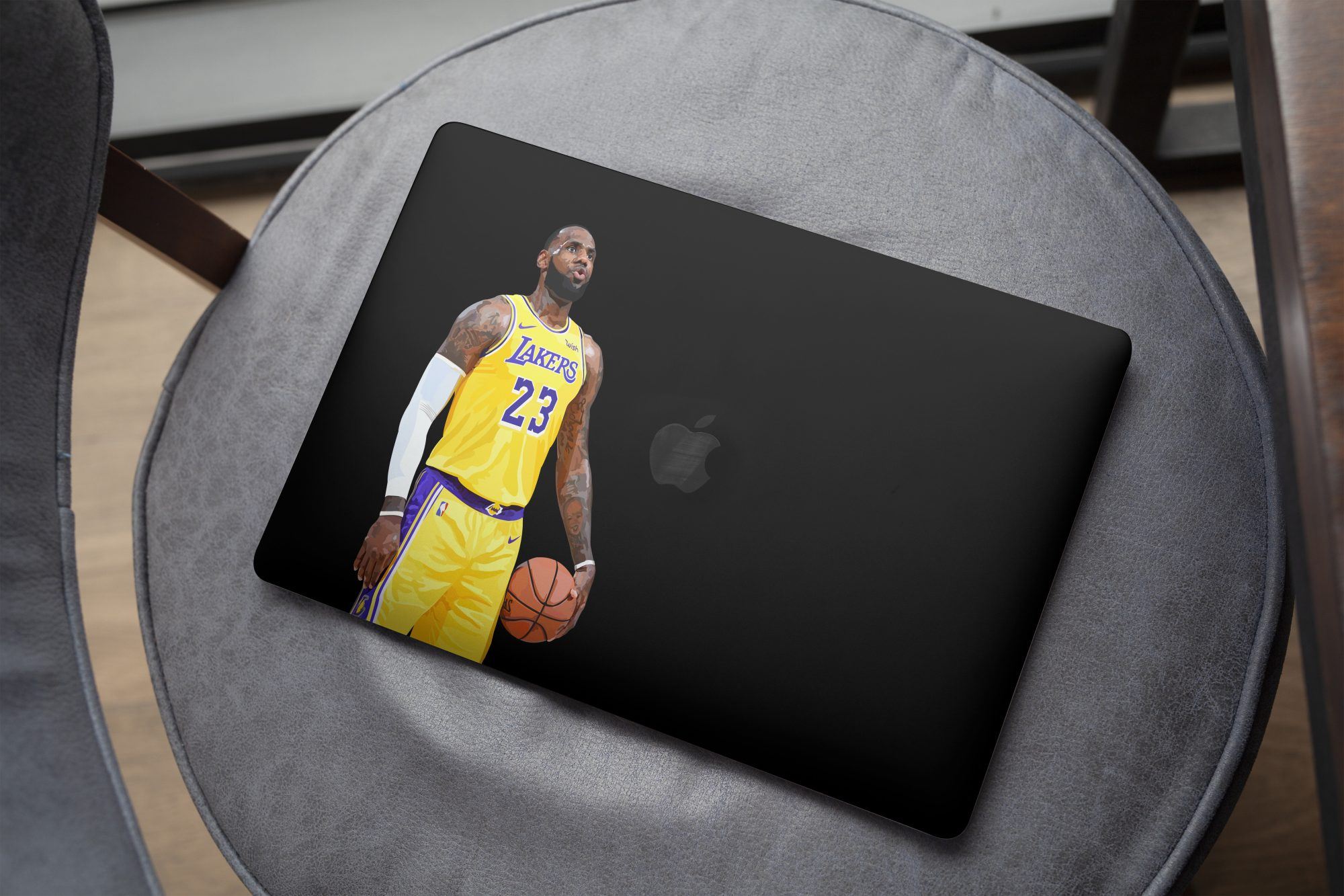 Laptop Skin | LeBron James - New Zealand Made - Grafix Wall Art