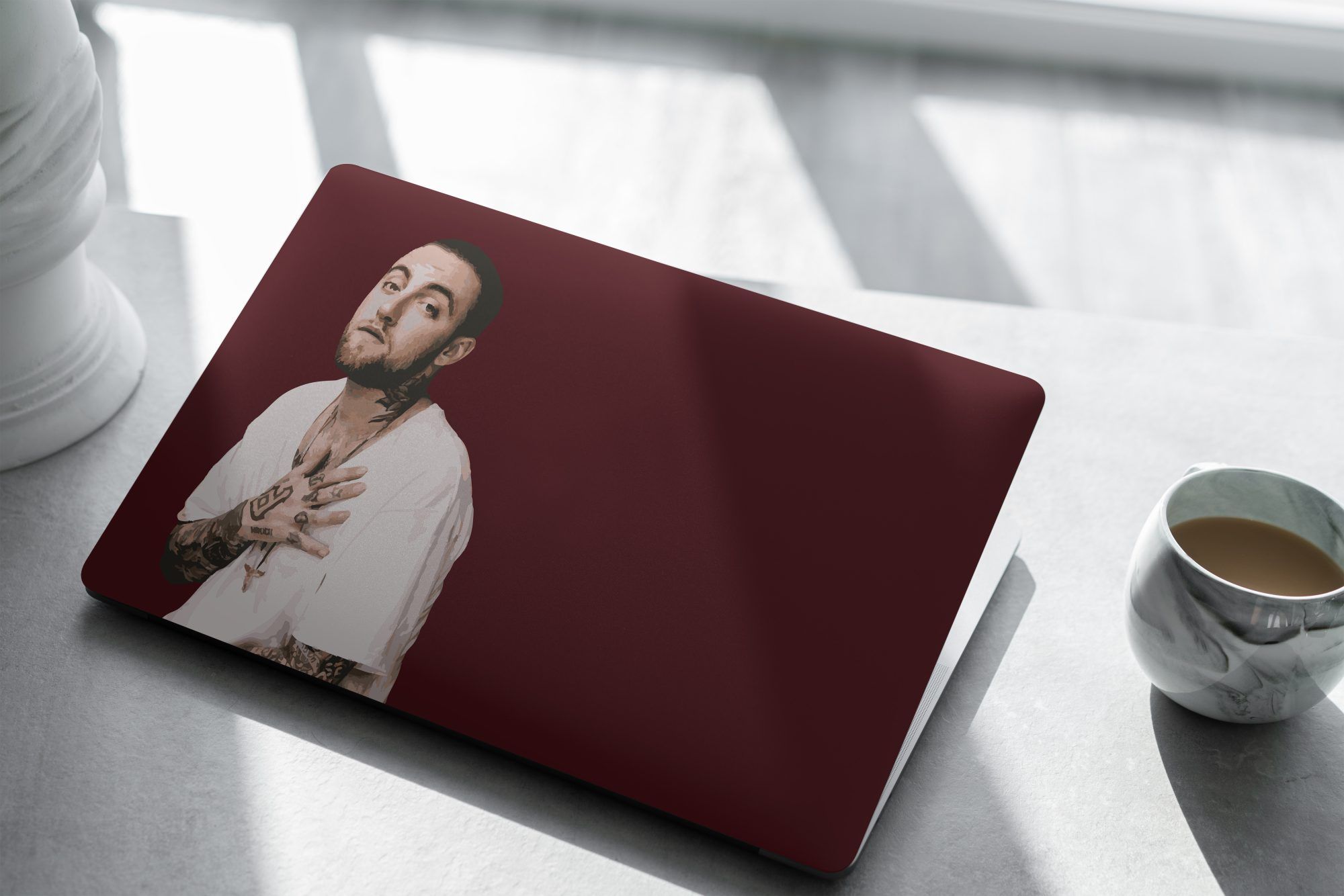 Laptop Skin | Mac Miller - New Zealand Made - Grafix Wall Art