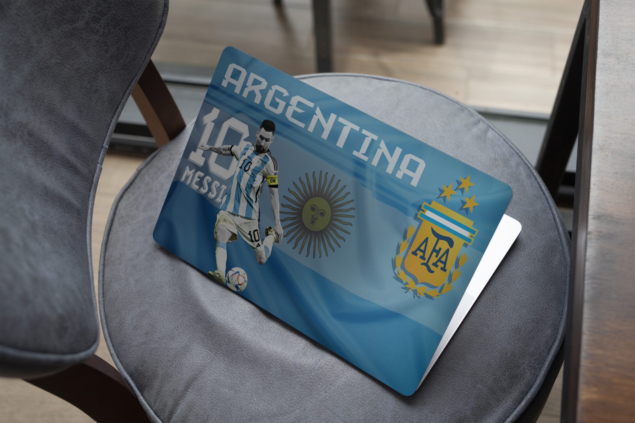 Laptop Skin | Messi - New Zealand Made - Grafix Wall Art